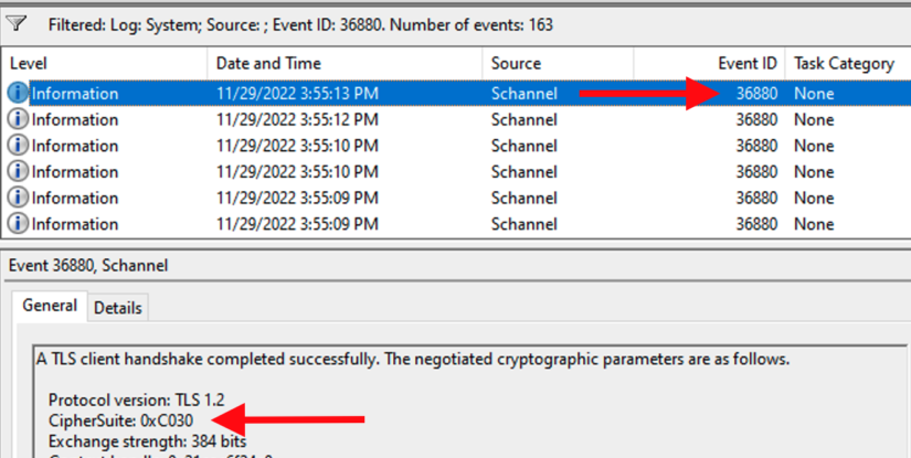 TLS Cipher Suites / Windows Schannel logging – Bound Planet TLS Cipher Suites / Windows Schannel logging – Bound Planet